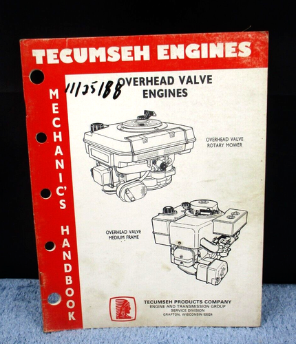 TECUMSEH Engines Overhead Valve Rotary Mower Medium Frame Nice Shape ...