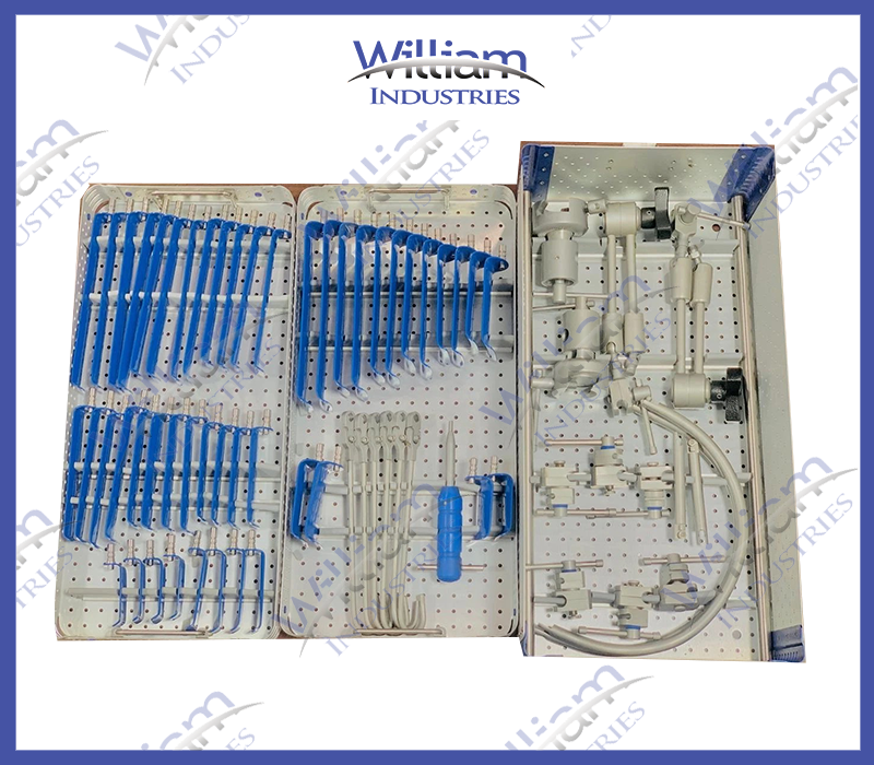 AL Anterior Lumbar Surgical Access System ALIF Retractor Set Surgical ...