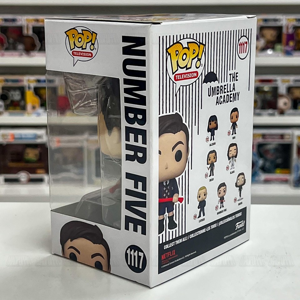 Funko Pop Television The Umbrella Academy Number Five #1117 Vinyl ...