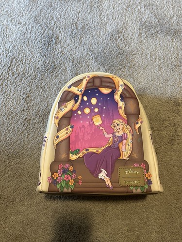 Loungefly Disney Tangled Rapunzel Lantern Window Mini Backpack | eBay