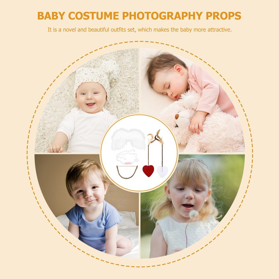 10Pcs Cupid Bow Arrow Cupid Cosplay Photography Wings Headband ...