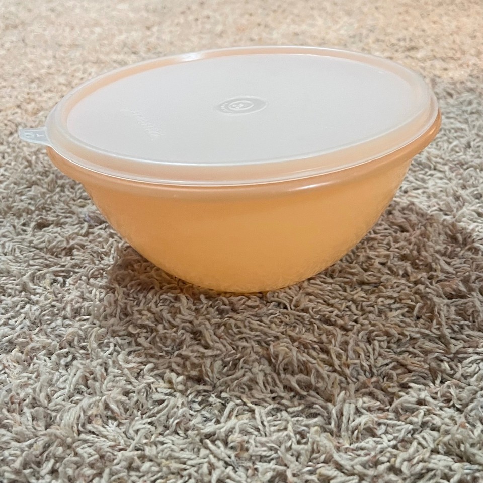 Tupperware Nesting Wonderlier Bowls with Lids Vintage Pastel Colors 3 ...