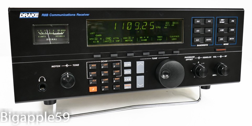 Drake R8B AM SW Ham Radio Shortwave Receiver ***VHF OPTION ***MADE IN ...
