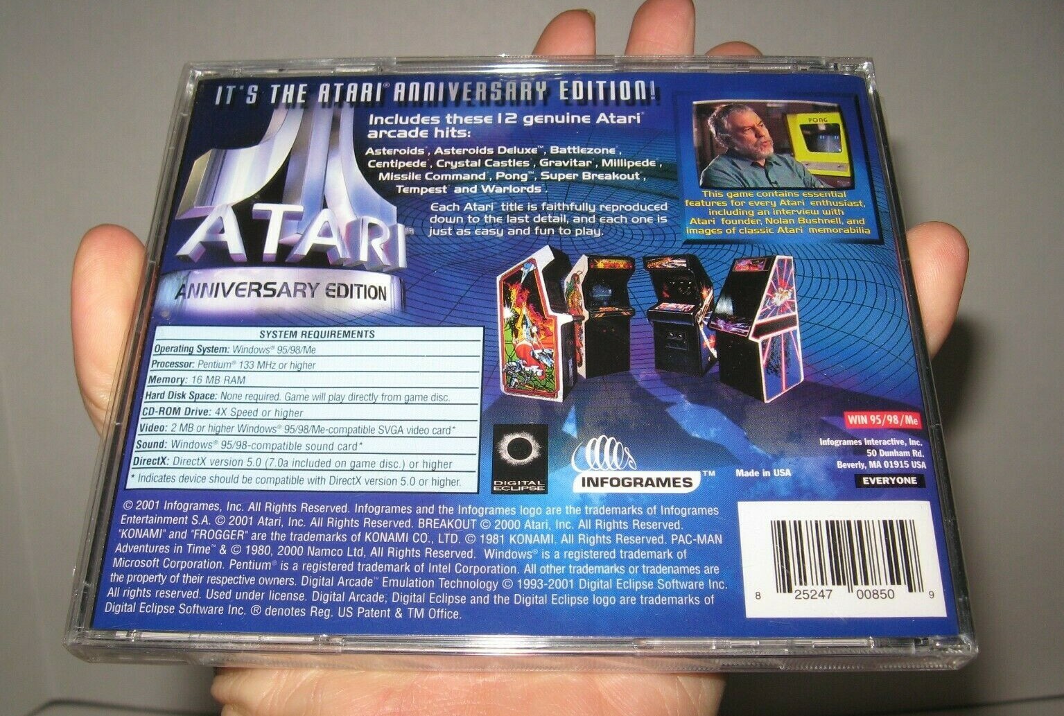 Atari Anniversary Edition (PC, 2001) for sale online | eBay