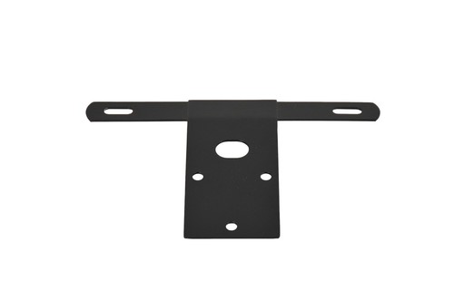 Kentrol Rear License Plate Bracket Black Stainless Steel for Jeep CJ7 ...