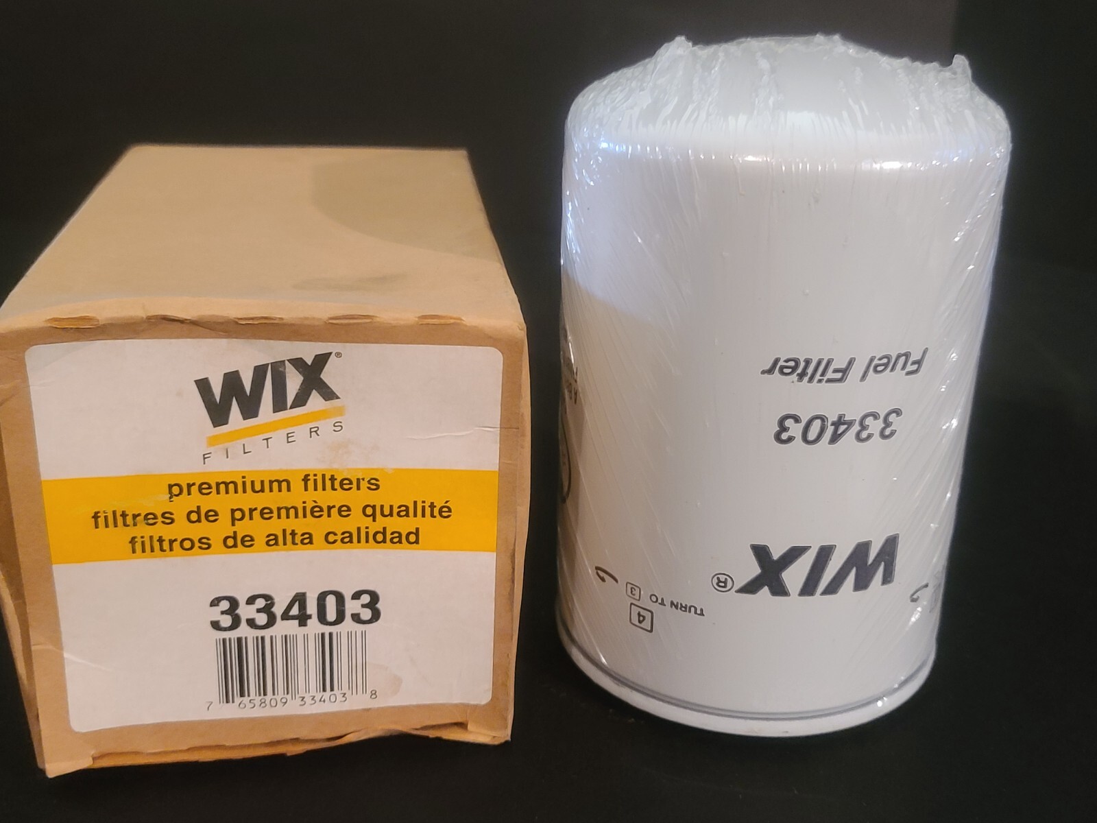 WIX 33403 - Fuel filter cross reference