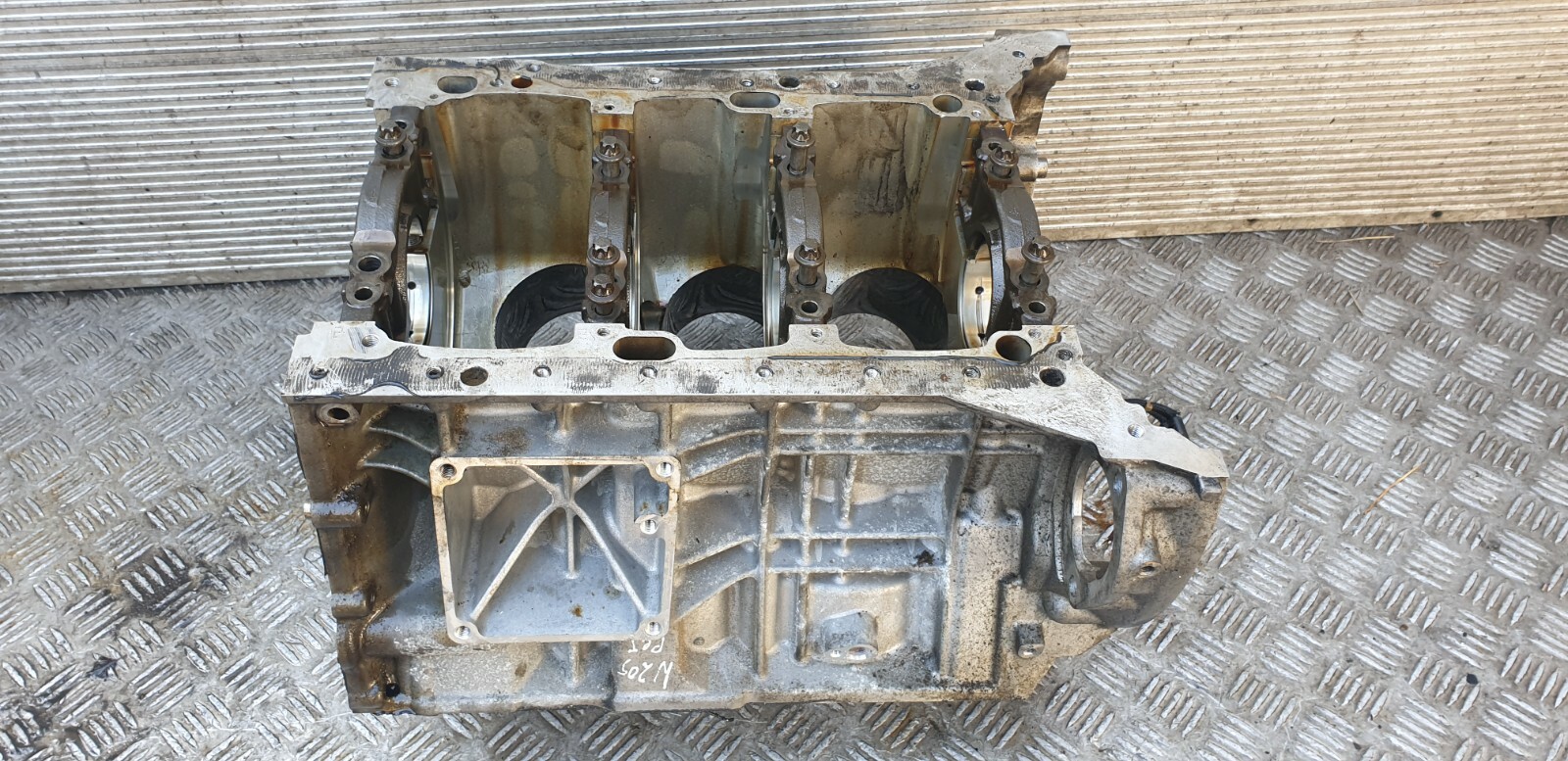 Mercedes C Class Bare Engine Block R2760103905 W205 2016 C350 V6 Petrol ...