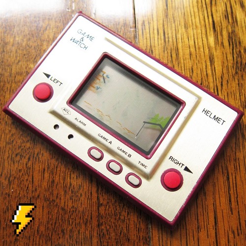 NINTENDO Helmet Game and Watch (CN-07) in Good Condition | eBay