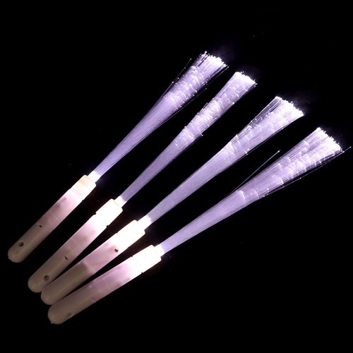1Pcs Party Wedding Props Glow Stick White Light Luminous LED Wand ...