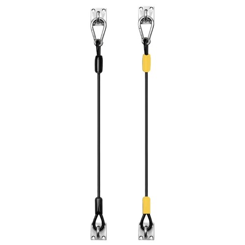 2pcs Adjustable Trash Can Lid lock set Metal Clasps Strap set for ...