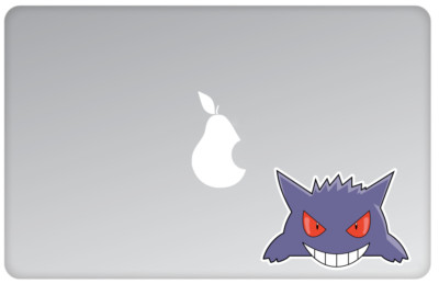 Gengar Cute Funny Pokemon Vinyl Decal Sticker For Laptop Wall Car ...