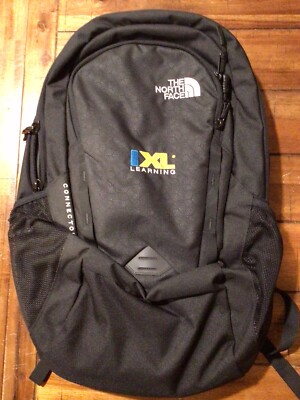 The North Face Connector Daysack Backpack Black IXL Company Logo Laptop ...