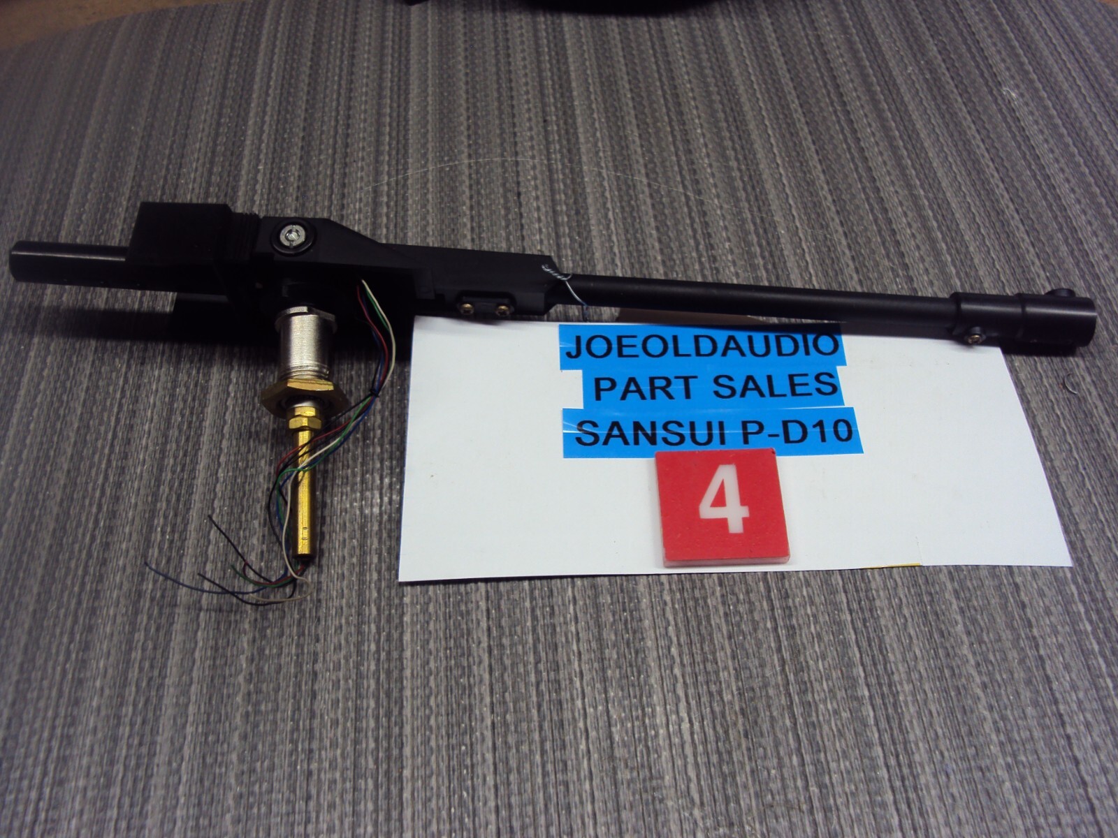 Sansui P-D10 Turntable Tonearm. Tested. Parting Out Entire P-D10/P-D15 ...