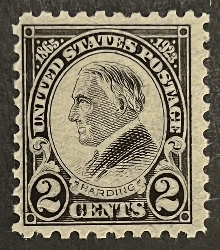 TRAVELSTAMPS: 1923 US Stamps Scott #612 MINT OG H 2 Cent Harding ...