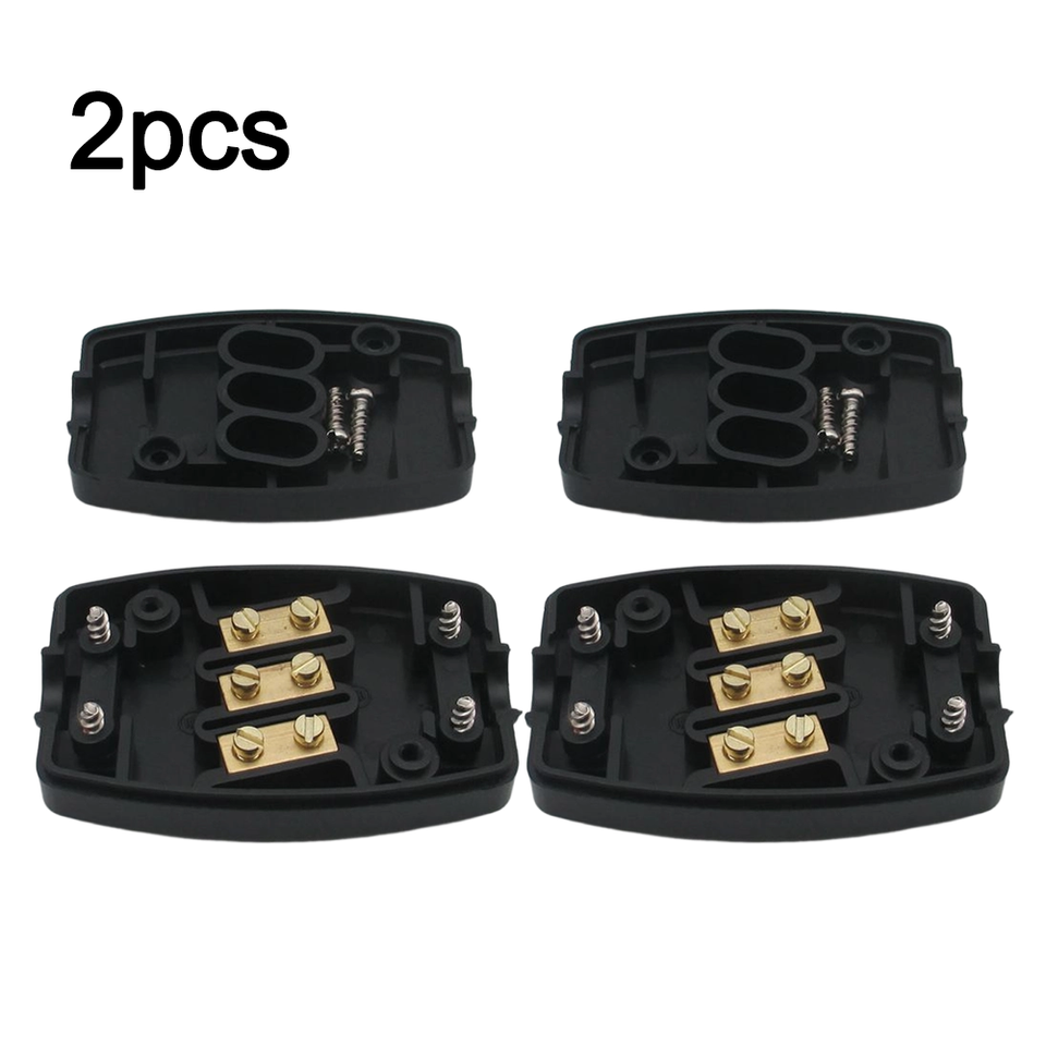 Indoor Outdoor Rated Junction Box 2-Pack for Three-Wire Electrical ...