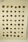 BC#4, Antique, Vintage Buttons, Metal Silver & Gold Toned, 48 Buttons ...