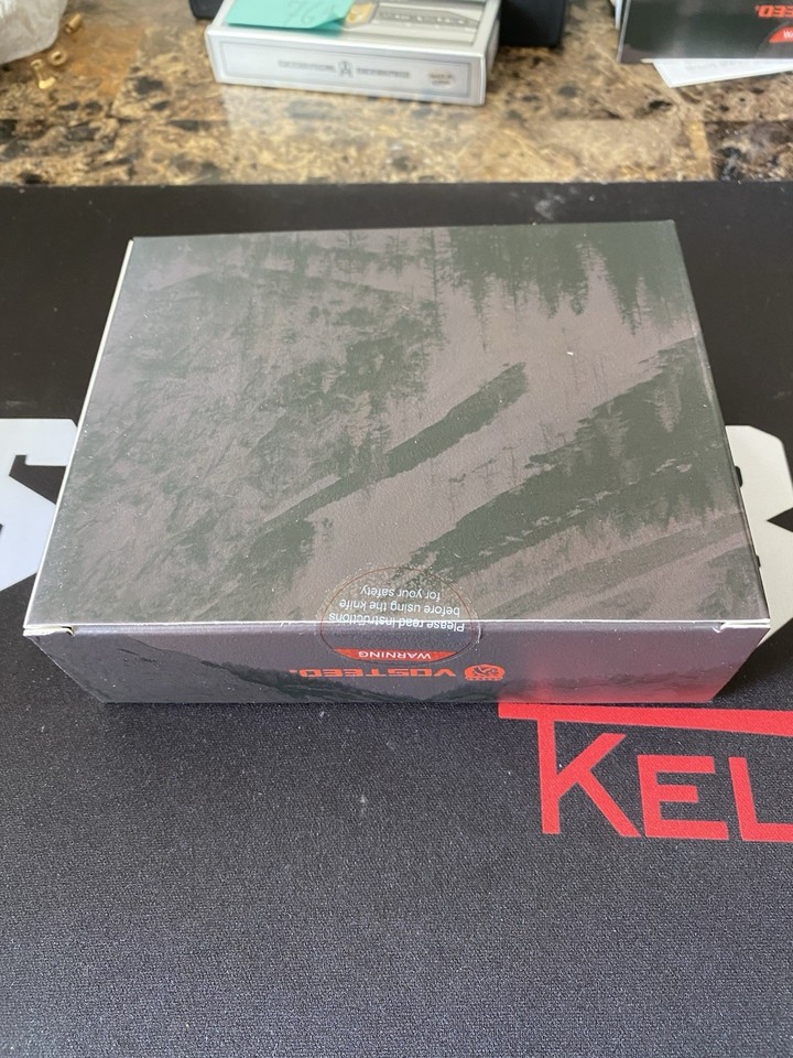 Vosteed RSkaos BROP Exclusive Satin M390 Blade, 80’s Carbon Fiber ...