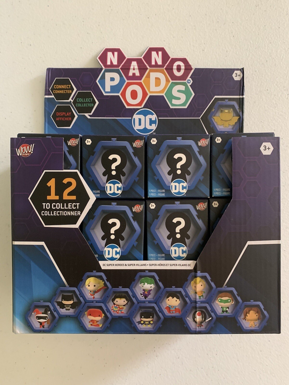 Lot of 24 DC Comics Nano Pods Wow Stuff Full Box Brand New | eBay