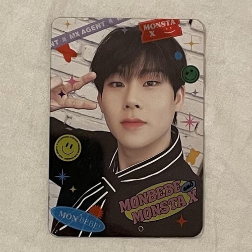 official monsta x mx agent fan con monbebe only jooheon photocard | eBay