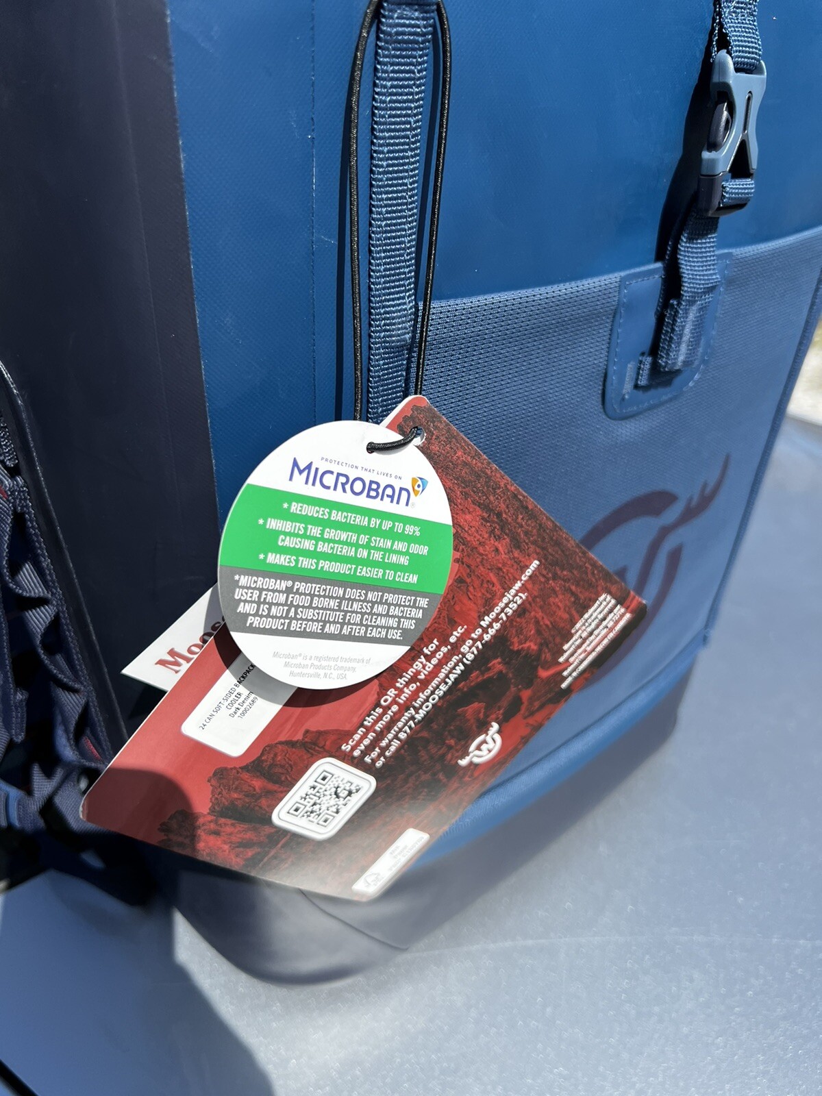 Moosejaw 24 Can Midnight Navy Blue Chilladilla Soft-Sided Backpack ...