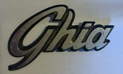 FORD GHIA insigne BADGE Embleme | eBay