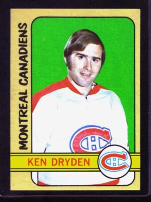 1972-73 Topps #160 Ken Dryden MONTREAL CANADIENS 2nd Year Card ~ NM oc ...