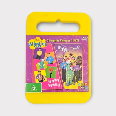 The Wiggles - Wiggle Time! / Yummy Yummy (DVD, 1998) ABC Kids Children ...