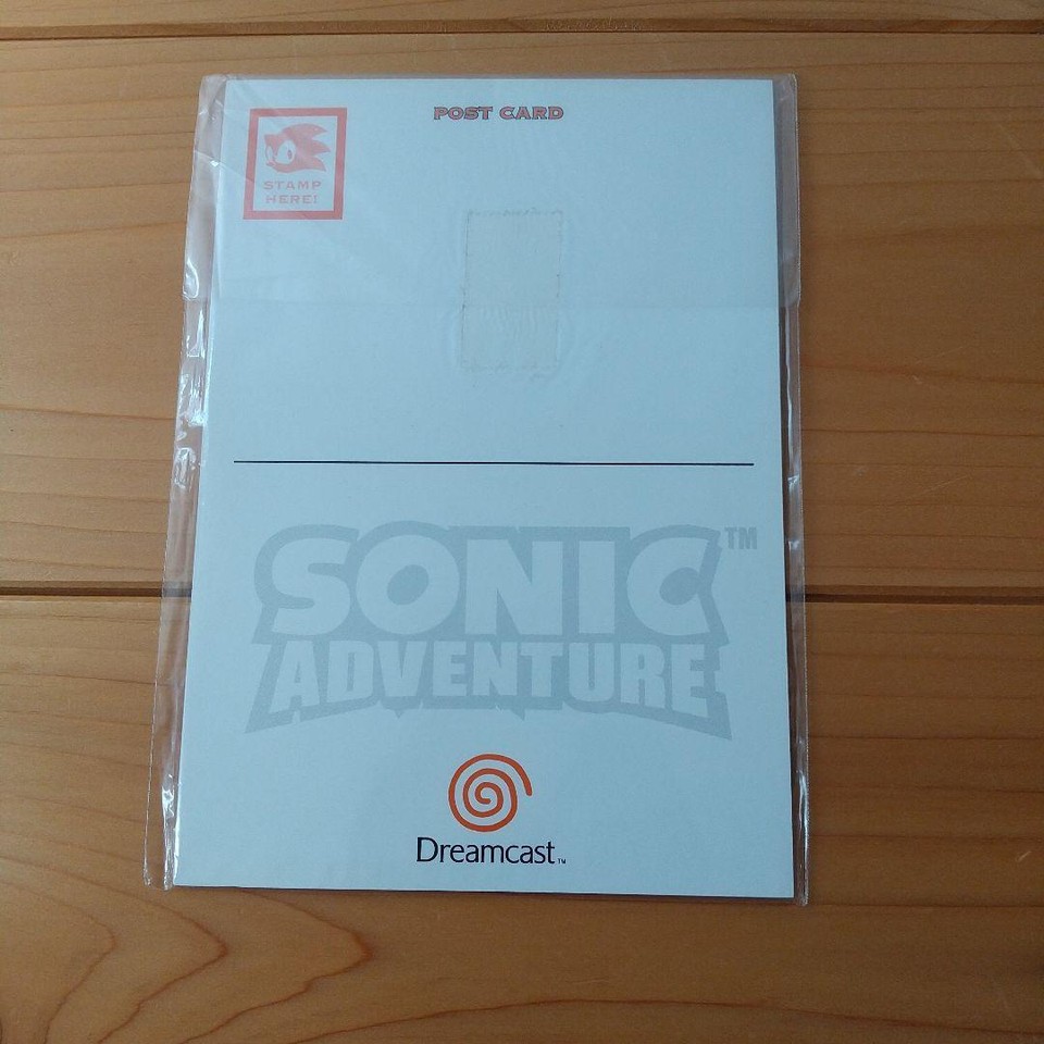 Dreamcast Sonic Adventure Postcard | eBay