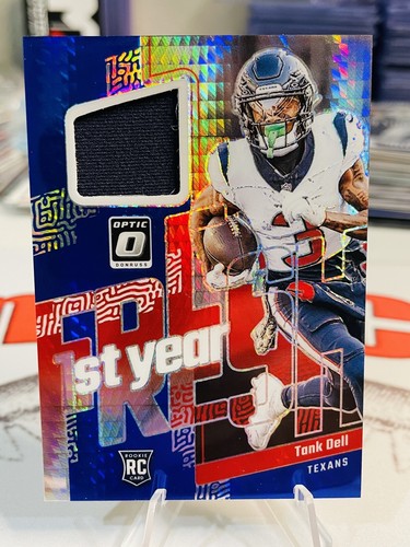 2023 Donruss Optic TANK DELL #FYF-TD Rookie 1st Year Patch Blue Hyper ...