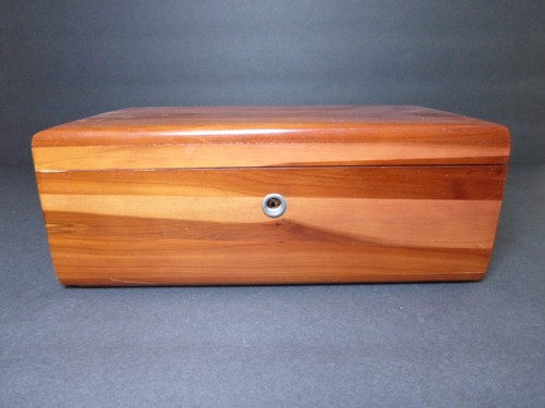 Vintage LANE Mini Cedar Box Chest With Key | eBay