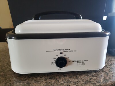 Vintage Hamilton Beach Automatic Roaster Oven 18 qt Model 32180 Tested ...