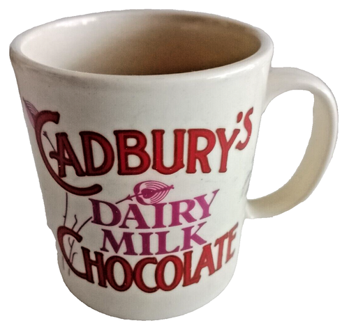 Cadbury's Dairy Milk Chocolate Mug Vintage Red/Purple Logo 9cm x 8cm ...