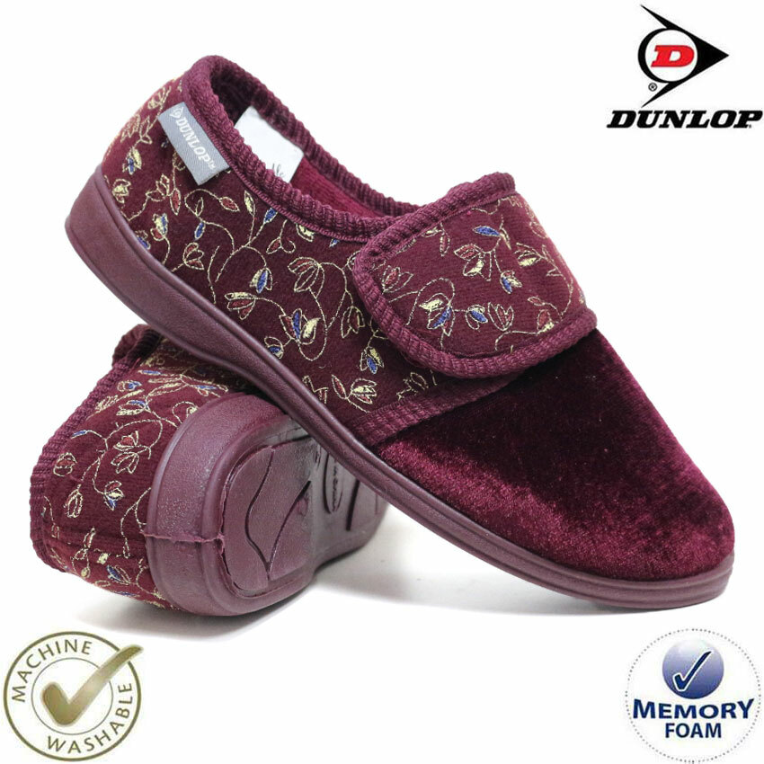 LADIES DIABETIC ORTHOPAEDIC EASY CLOSE WIDE FIT MACHINE WASHABLE ...