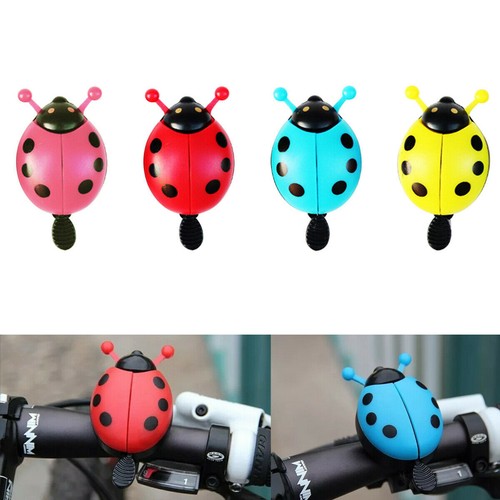 Boys Girls Gift Horn Alarm Beetle Ladybug Bike Ring Bell Kids Cycling ...