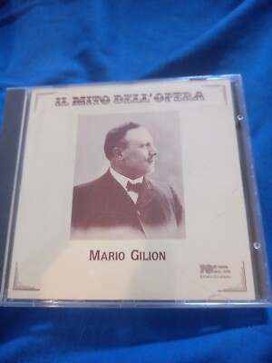 MARIO GILION - IL MITO DELL'OPERA. CD BONGIOVANNI | eBay