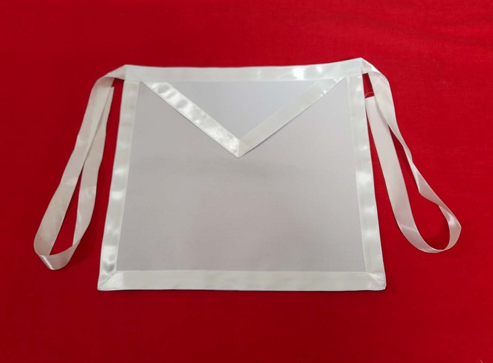 Masonic Member Aprons Set 12 Pack White Cotton Cloth For the Freemason ...