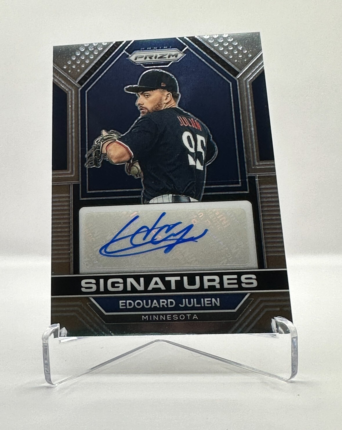 2023 Panini Prizm Edouard Julien Signatures Silver Auto SIG-EJ ...