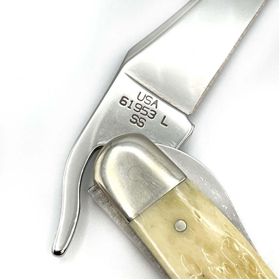 2001 Case XX Natural Bone Russlock Special Shield 112 | eBay