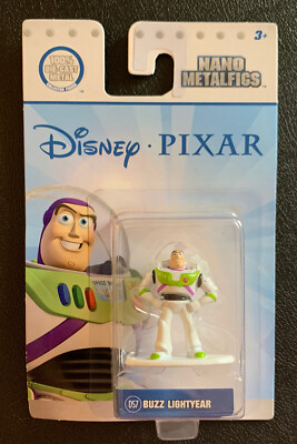 Disney Pixar Nano Metal Figs DS7 Buzz Lightyear Die Cadt Metal Jada ...
