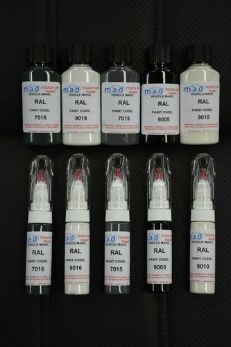 TOUCH UP TEST PAINT KIT FOR PVC UPVC WINDOWS DOOR FASCIA BRUSH REPAIR ...