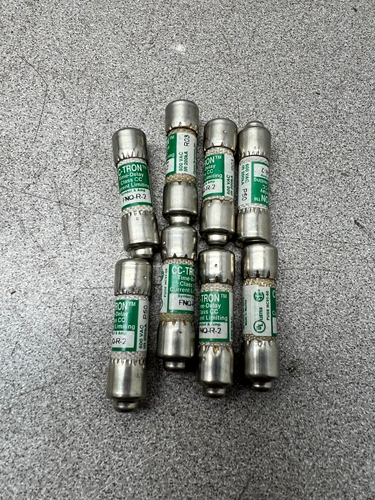 LOT OF 8 NEW NO BOX CC-TRON FUSE FNQ-R-2 | eBay