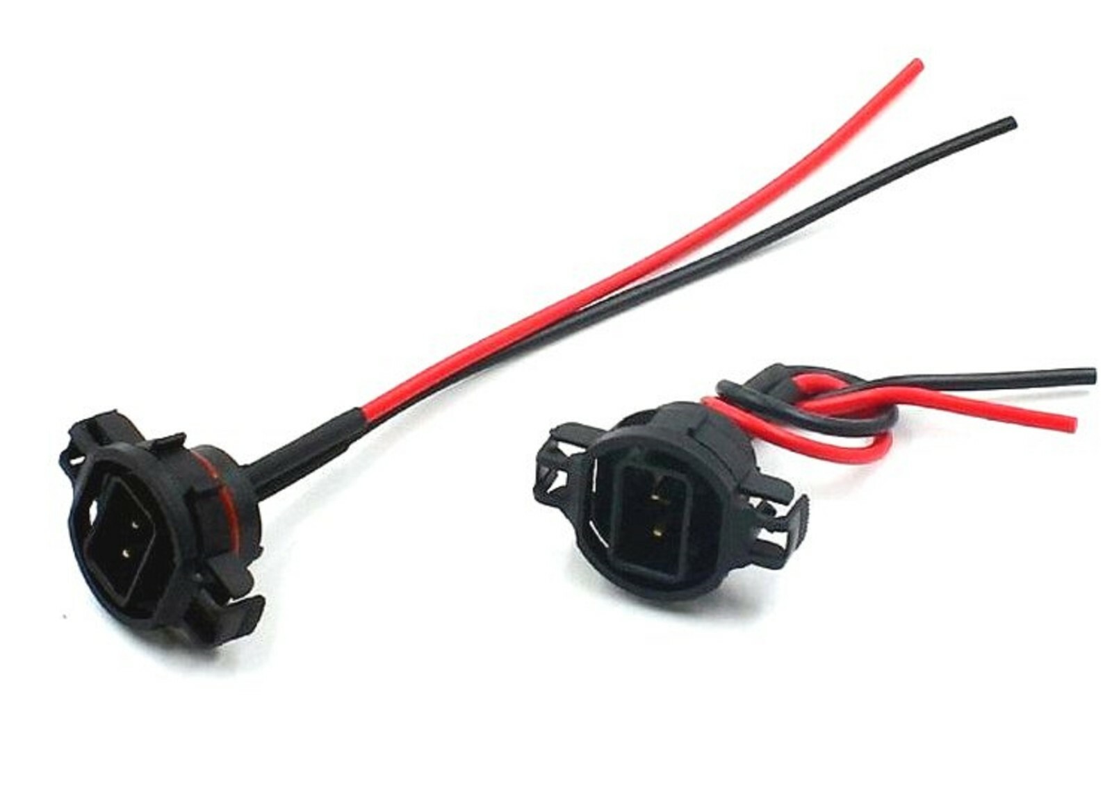 Wire Pigtail Male PS24W 5202 H16 Two Harness Fog Light Bulb Connector ...