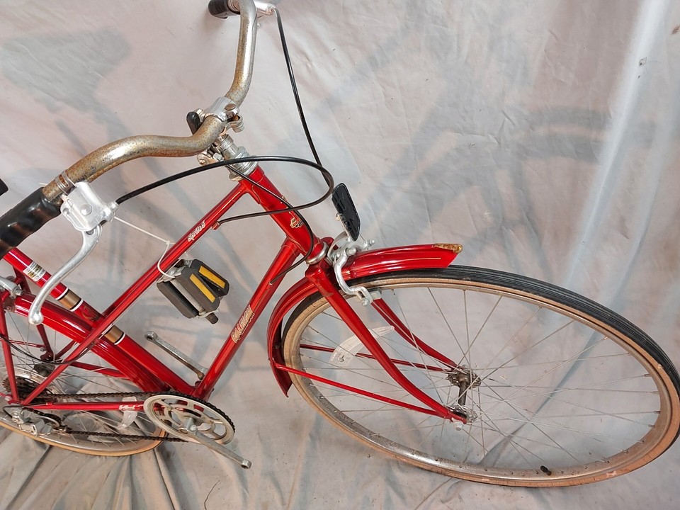 1979 Raleigh Sprite 5 Vintage Cruiser Bike 55cm Medium 6 Speed Steel ...