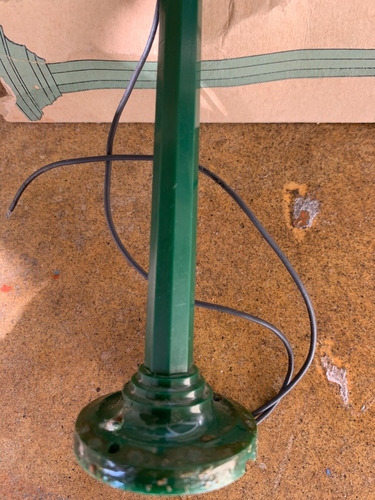 Vintage 6 Boulevard Street Train Lamp Posts Original 6" untested lot | eBay