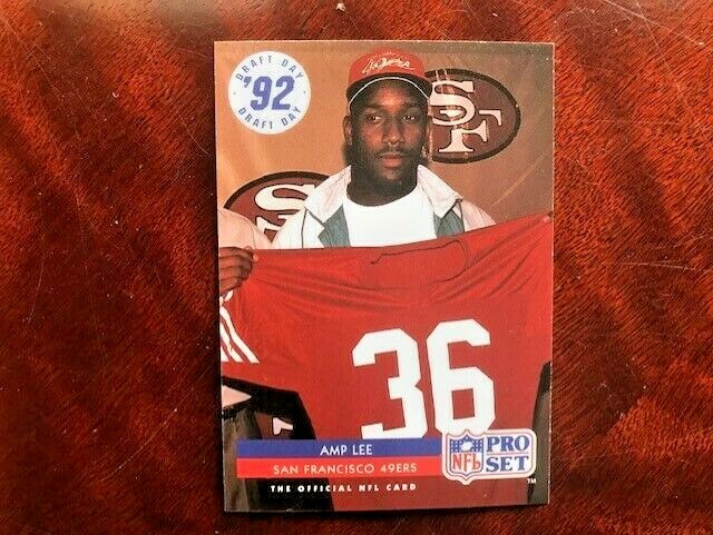 NFL - 1992 Pro Set Amp Lee Rookie Card - 49'ers | eBay