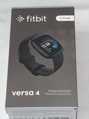 Fitbit Versa 4 Fitness & Activity Tracker *** BRAND NEW ION SEALED BOX ...