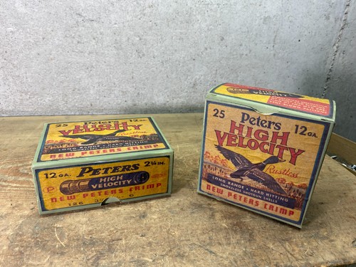 Peters boxes used empty Hunting Shotgun Shell Reloading (2) Peter's | eBay