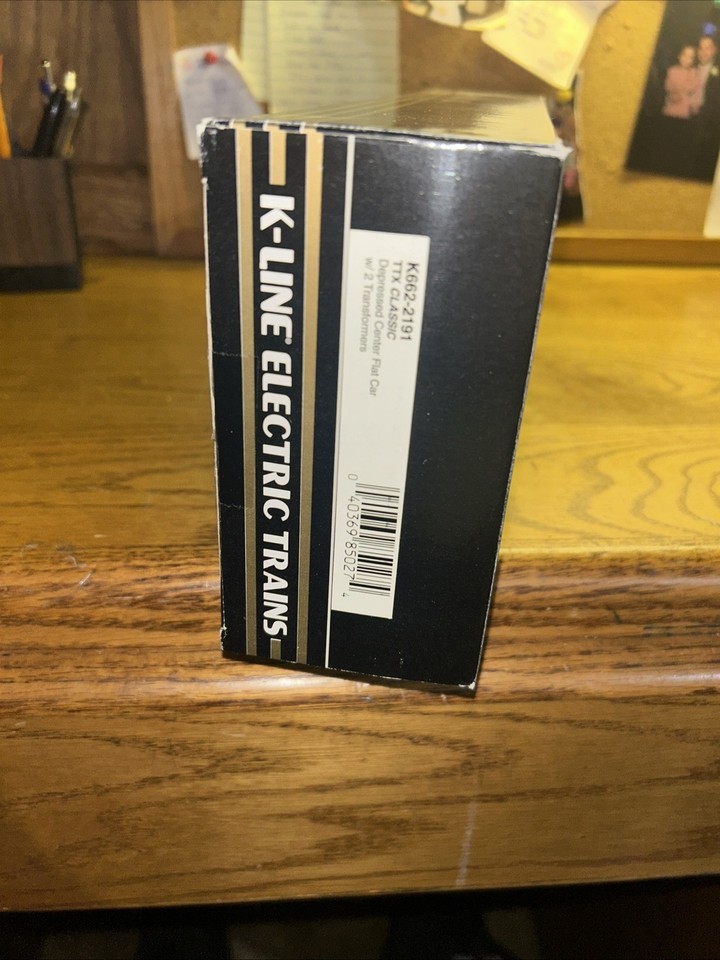 K-Line Trains K662-2191 Depressed Flat Car Train W/ Transformers O ...