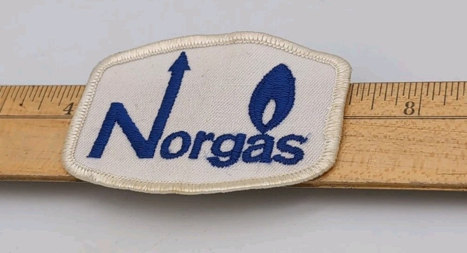 Vintage Norgas Jacket Patch Natural Gas Fairfield Ohio Employee Work ...