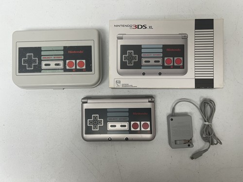 Nintendo 3DS XL NES Limited Retro Edition Console w/ Box & Case 2 ...